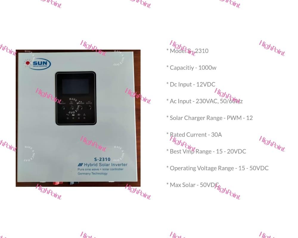 Product Decription - Batteries and Solars